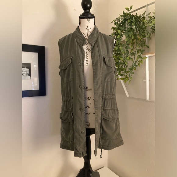 Mossimo Supply Co. | Jackets & Coats | Vintage Mossimo Olive Green ...